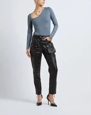 8 BY YOOX Asymmetrical Cut-out Bodysuit - Grey