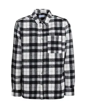 Topman Shirt Size Polyester, Synthetic Fibers, Cotton, Viscose, Wool