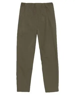 PIANURASTUDIO Military Cotton Floral-print Tapered Pants