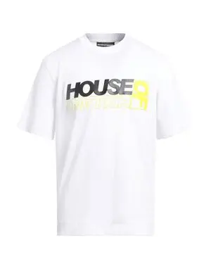 HOUSE OF HOLLAND T-shirt Size Cotton, Elastane