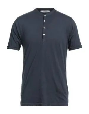 GAZZARRINI T-shirt Taupe Size Cotton - Midnight Blue