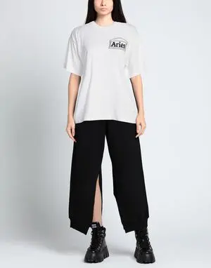 Aries T-shirt Size Cotton - White