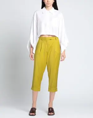 ROSÉ A POIS Gabardine Tapered Leg Trousers
