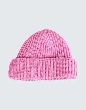 Gcds Knitted Beanie - Pink
