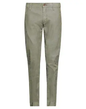 HANDPICKED Pants Size Cotton, Elastane - Sage Green