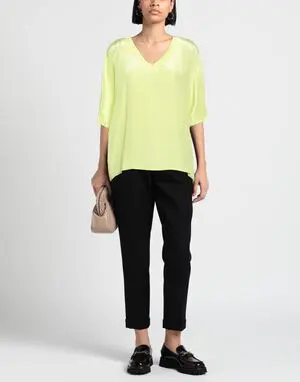 EMMA & GAIA Satin Top - Green