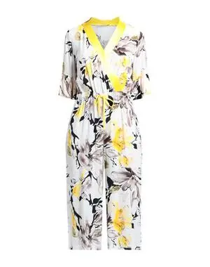 CAFÈNOIR Viscose Jumpsuit - White