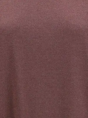 Brunello Cucinelli Ribbed T-shirt - Red