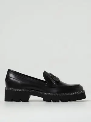 René Caovilla crystal loafers