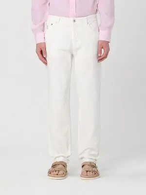 Brunello Cucinelli Brunello Cucinelli Straight Leg Jeans Yellow Cream