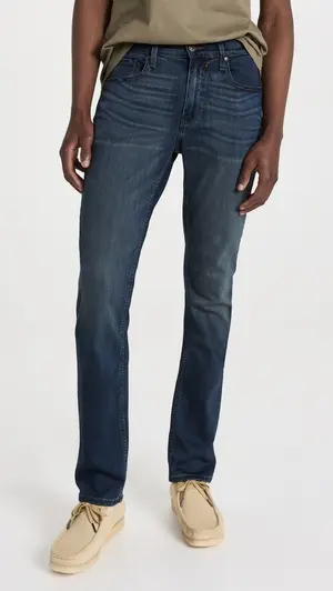 Paige Federal Transcend Slim Straight Jeans - Blakely