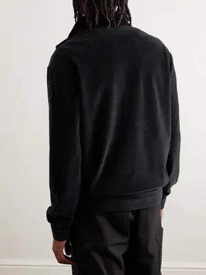 Moncler Ribbed Cotton-blend Chenille And Quilted Shell Down Zip-up Cardigan