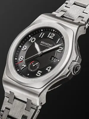 BREMONT Supernova Automatic 40mm Stainless Steel Watch - Black