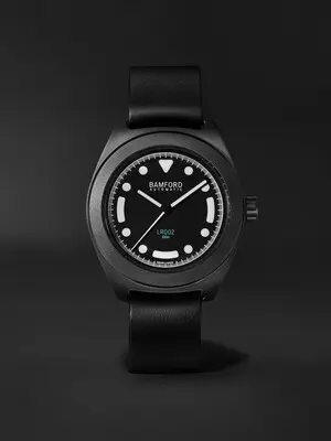 BAMFORD WATCH DEPARTMENT Land Rover Lr002 Limited Edition Automatic Titanium Watch - Black