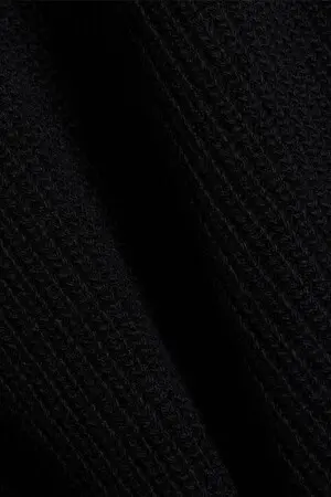 Iris & Ink Ribbed Merino Wool Turtleneck Sweater