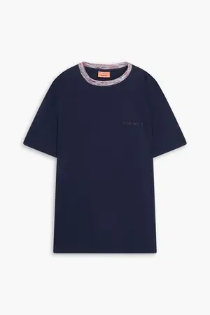 Missoni Cottonjersey Tshirt Navy