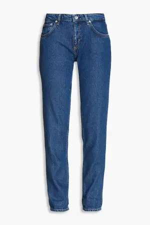 Rag & Bone Dre Boyfriend Jeans - Mid Denim