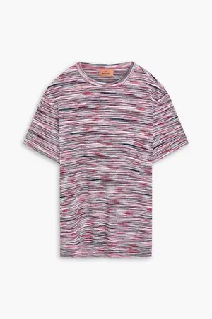 Missoni Spacedyed Cottonjersey Tshirt Red