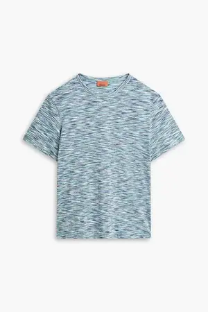 Missoni Spacedyed Cottonjersey Tshirt - Turquoise