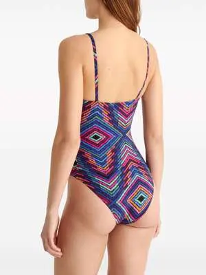ERES Optique Printed Swimsuit