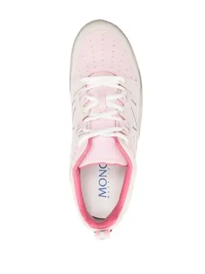 Moncler Panelled Leather Sneakers
