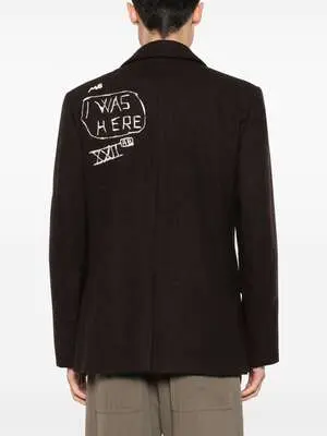 Études Studio Verneuil Embroidered-motif Blazer