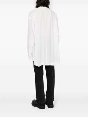JULIUS Concealed-fastening Cotton-blend Shirt