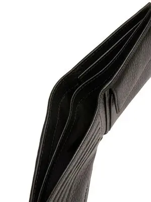 Bally Ribbon Leather Bifold Wallet