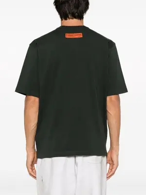 Heron Preston Graphic-print Cotton T-shirt - Green
