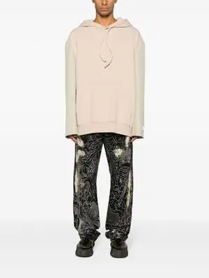MAISON MARGIELA Logo Appliqué Hoodie