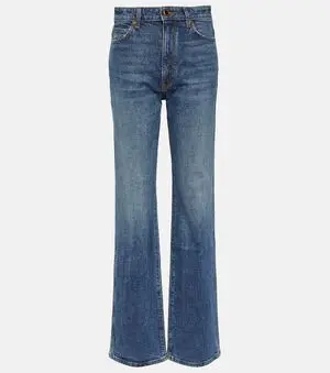 Khaite Danielle High-rise Straight Jeans