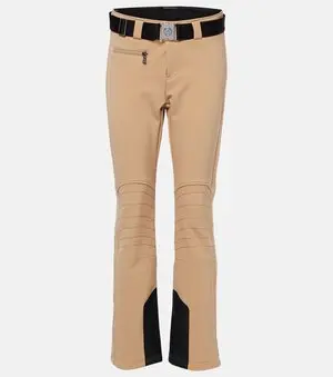 Bogner Madei Mid-rise Slim Ski Pants - Neutrals