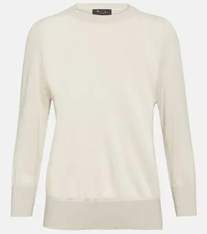 Loro Piana Piuma Cashmere Sweater - Beige