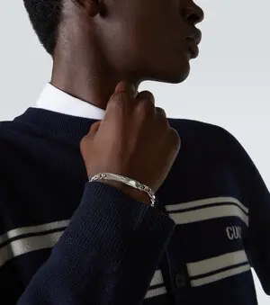 Gucci Interlocking G Sterling Bracelet