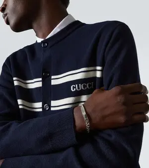 Gucci Interlocking G Sterling Bracelet