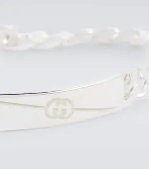 Gucci Interlocking G Sterling Bracelet