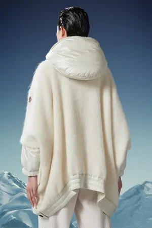 Moncler Mohair, Wool & Alpaca Cape