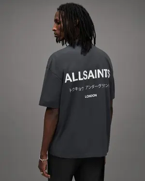 ALLSAINTS Underground Oversized Crew T-shirt