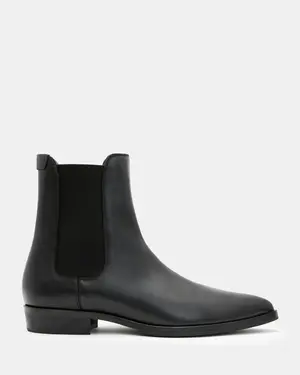 ALLSAINTS Steam Leather Chelsea Boots