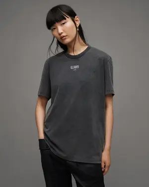 ALLSAINTS Flutter Oversized Butterfly Logo T-shirt