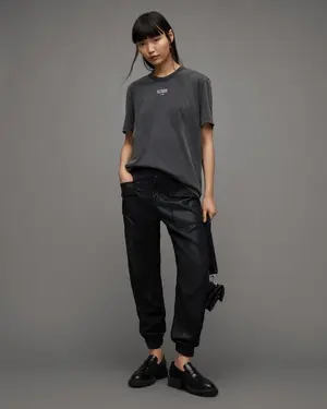 ALLSAINTS Flutter Oversized Butterfly Logo T-shirt
