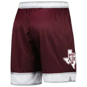 Adidas Texas A&m Aggies Swingman Aeroready Basketball Shorts By