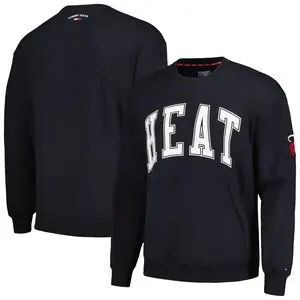 Tommy Hilfiger Miami Heat Henry Pullover Sweatshirt - Black