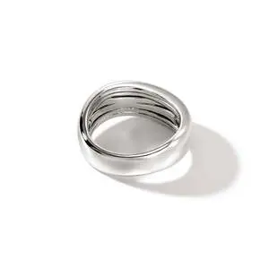 John Hardy Surf Wide Ring - Sterling Silver