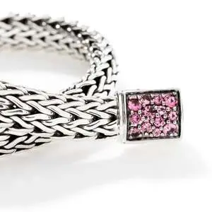 John Hardy Icon Chain Bracelet With Reversible Gemstones - Sterling Silver