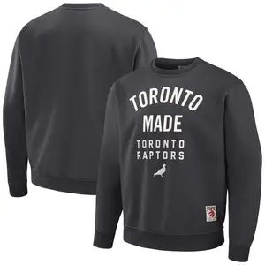 STAPLE Nba X Toronto Raptors Plush Pullover Sweatshirt - Anthracite