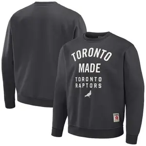 STAPLE Nba X Toronto Raptors Plush Pullover Sweatshirt - Anthracite