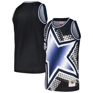 Mitchell & Ness Dallas Cowboys Big Face 7.0 Fashion Tank Top By