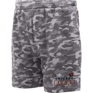 CONCEPTS SPORT Chicago Bears Biscayne Camo Shorts - Charcoal