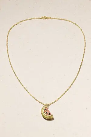 Brent Neale Medium Watermelon Multi-stone Necklace